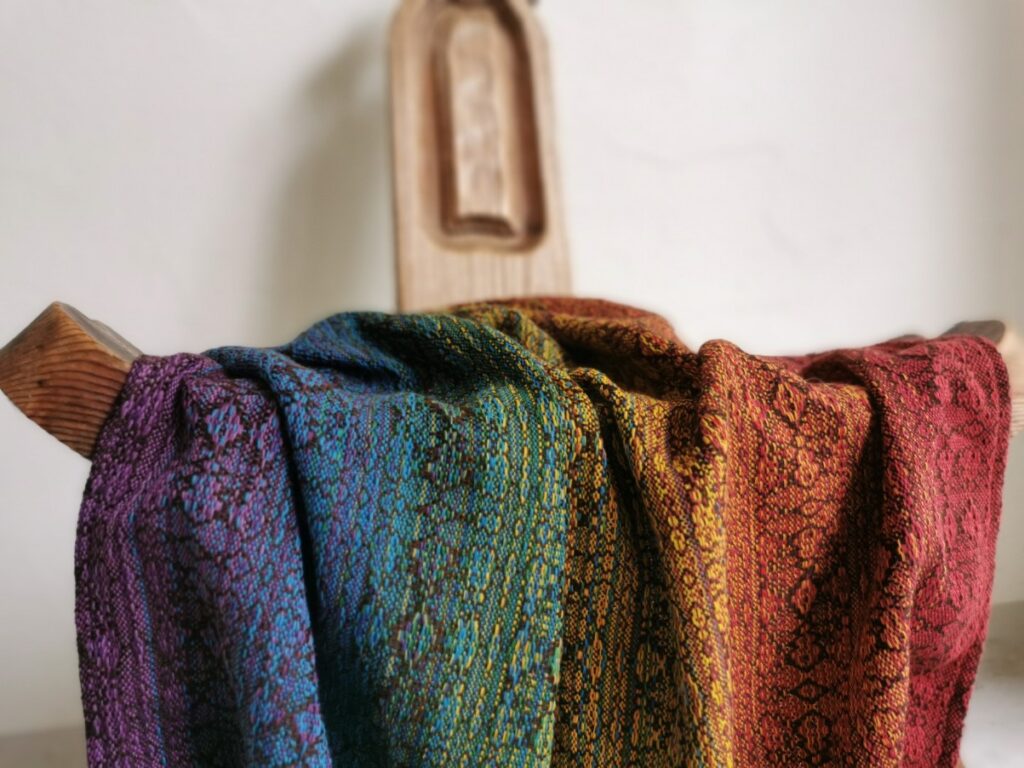 Himalayan Rainbow - Yak wool/cotton - Weaverbirds